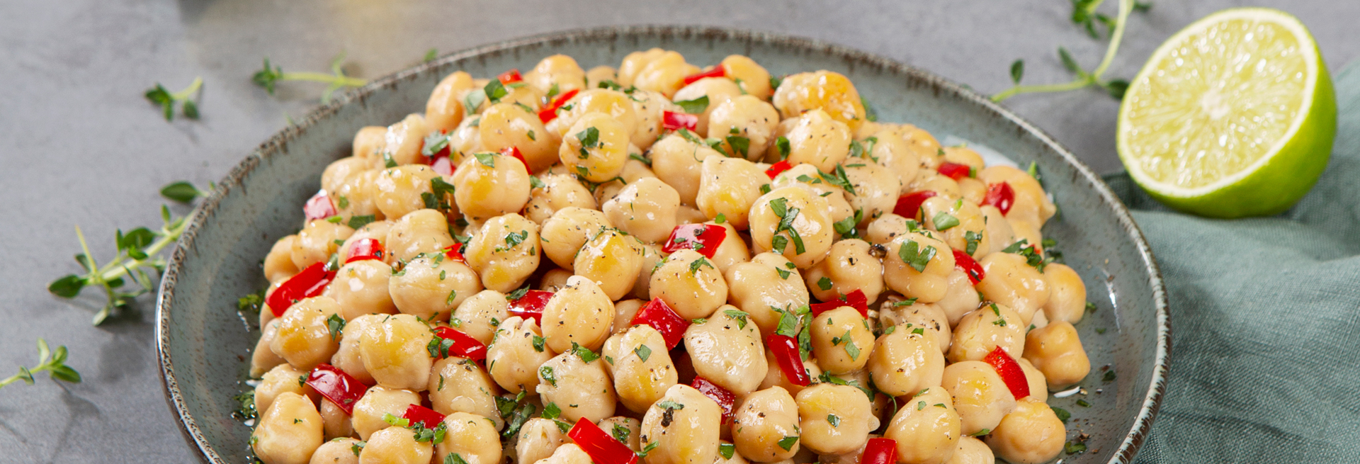 Greek Chickpea Salad with Lemon Dressing - Greek Originals